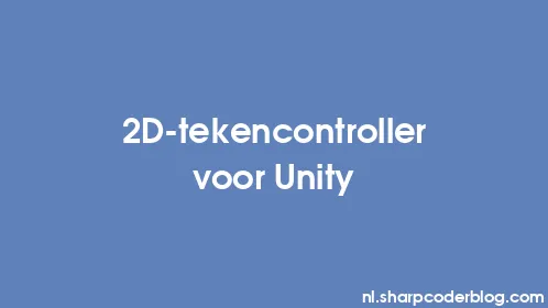 2D-tekencontroller voor Unity - Thumbnail